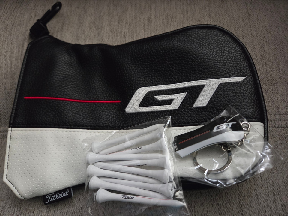 New Titleist Golf GT Leather Valuables Pouch - Tees And Bottle Opener⛳⛳ ...