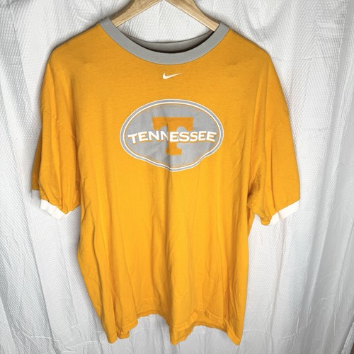 Vintage Nike Tennessee Volunteers Shirt Mens XL Orange Logo Swoosh 90’s ...