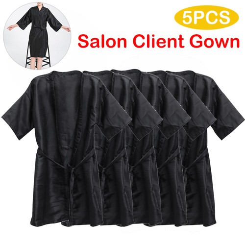 5 pcs hair cutting apron for stylist hair color robe Hair Salon Cape ...