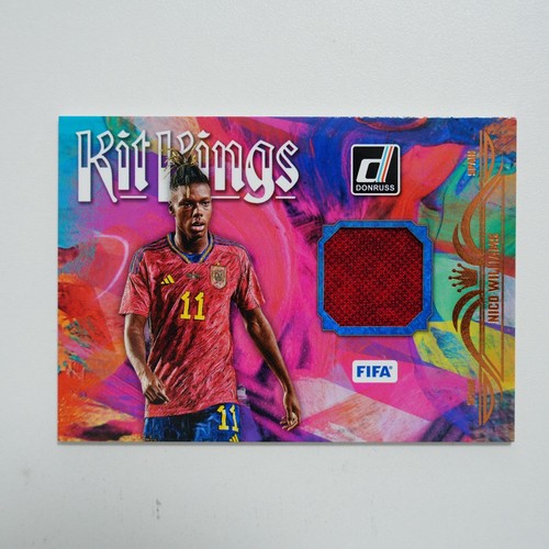 2023-24 Donruss Soccer Kit Kings Relic Card Nico Williams #KK-NW SPAIN ...