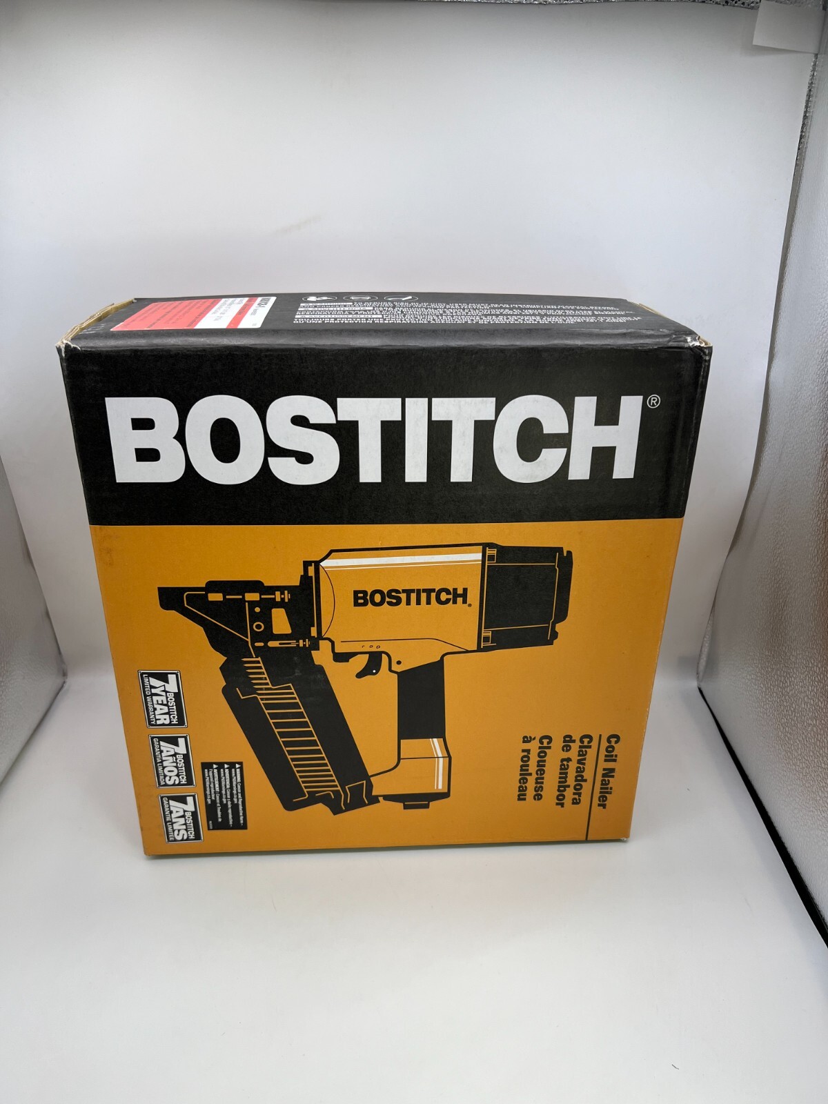 NEW Bostitch N80CB-1 Coil Framing Nailer Round Head 1-1/2 to 3-1/4-Inch ...