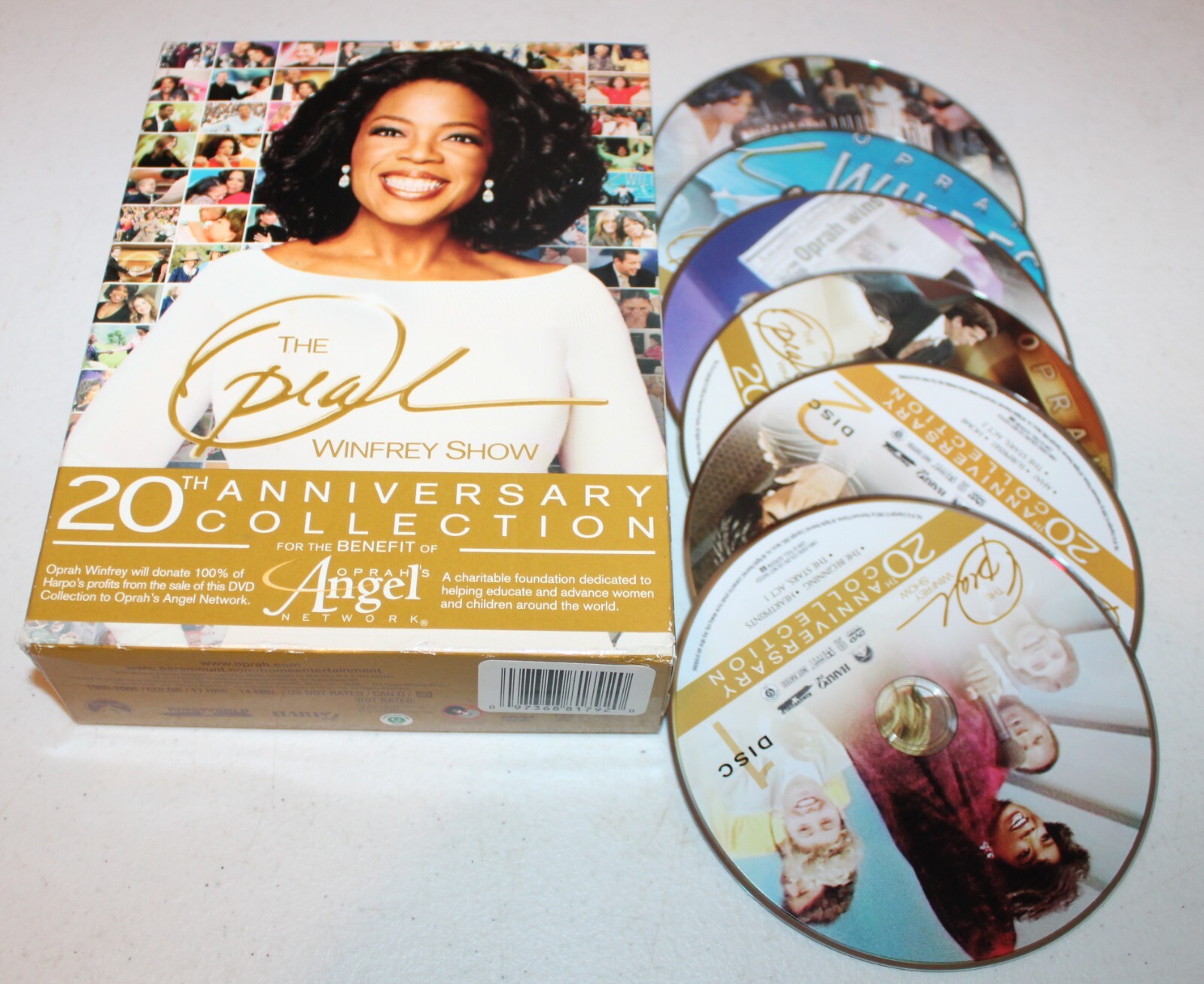 The Oprah Winfrey Show - 20th Anniversary Collection (DVD, 2005, 6-Disc ...