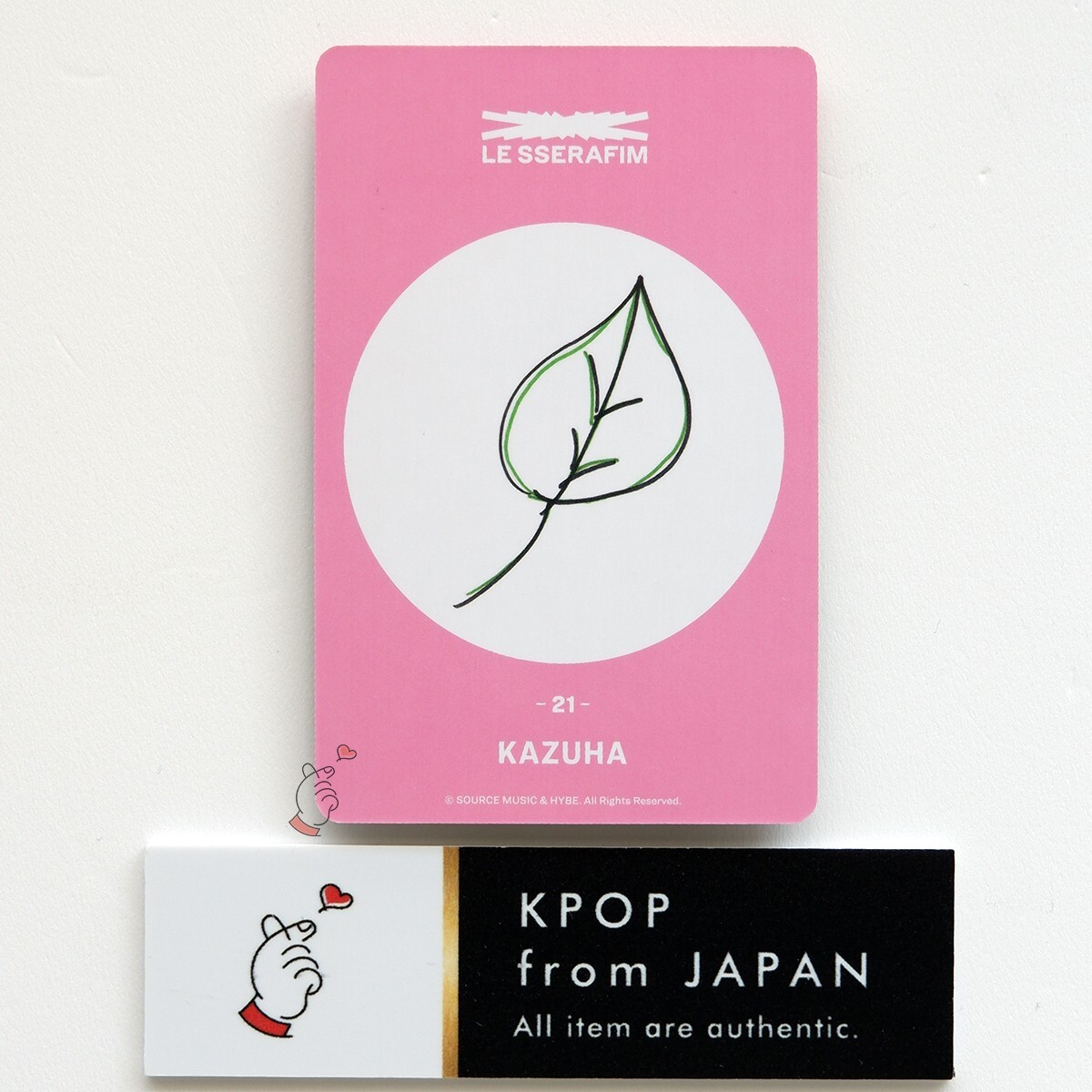 Kazuha LE SSERAFIM FEARLESS Weverse japan photocard Complete Kazuha LE SSERAFIM FEARLESS Weverse japan photocard Complete