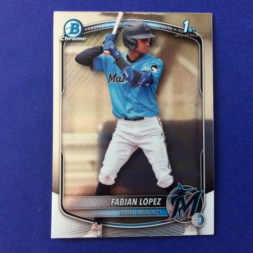 2025 Bowman - Chrome Prospects Fabian Lopez #BCP-19 | eBay