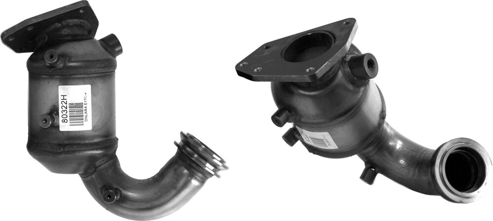 Catalytic Converter Euro 4 Front SJR Fits Vauxhall Zafira Vectra Astra ...