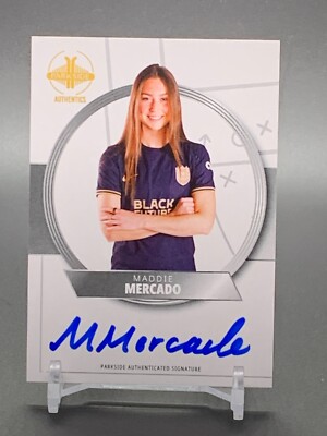 2024 Parkside NWSL Signature SS-MM MADDIE MERCADO Seattle Reign FC Auto ...