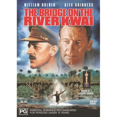 The Bridge On The River Kwai (DVD, 1957) Alec Guinness, William Holden ...