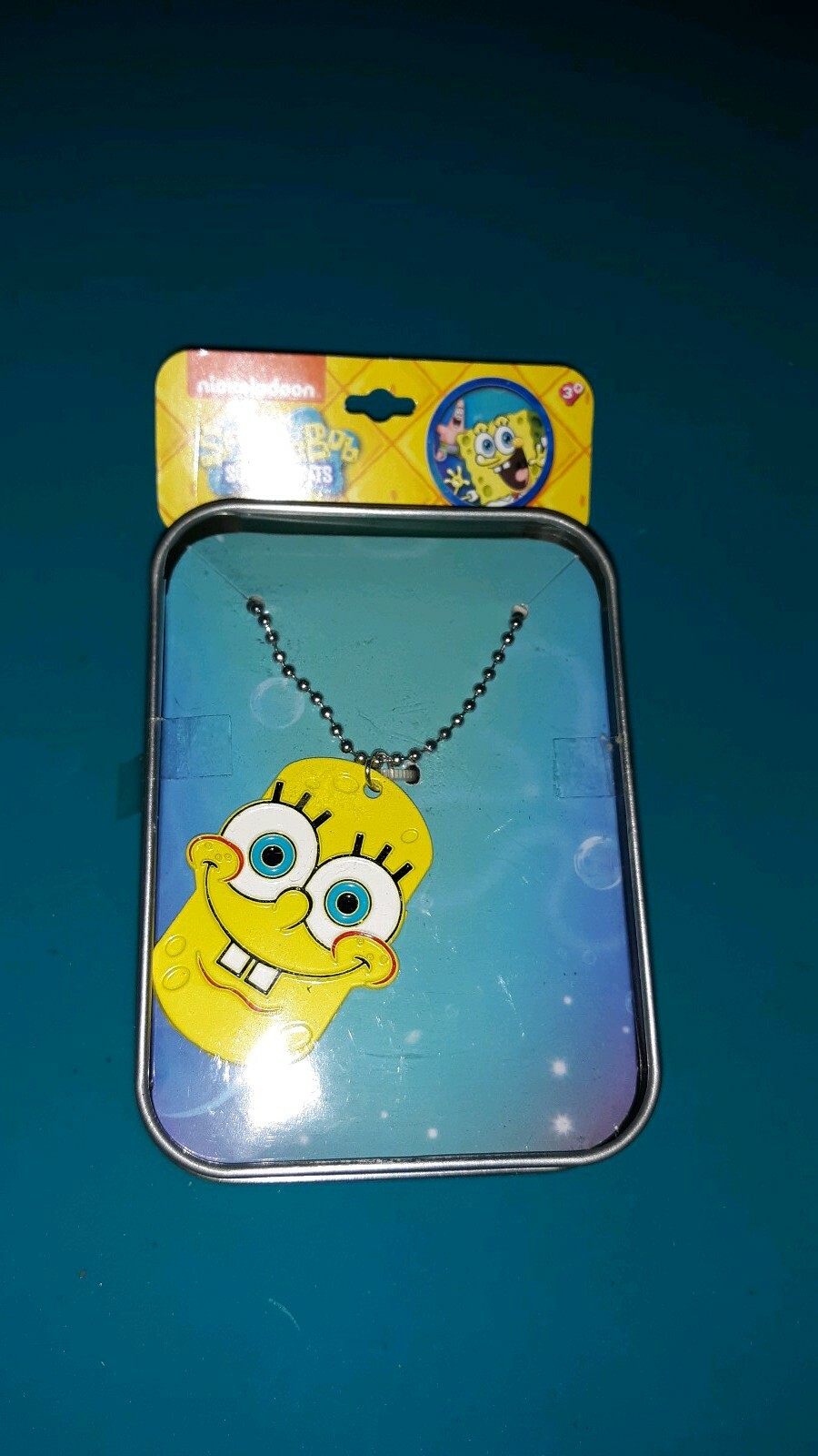 Spongebob Pendant Necklace Unisex Fashion Jewelry 1.5" tall NWT $15 | eBay