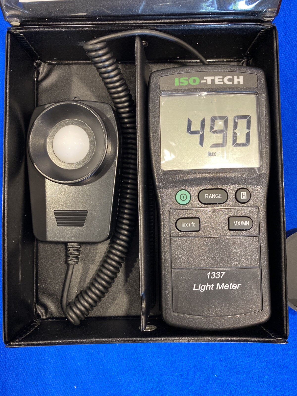 ISO-TECH 1337 DIGITAL LIGHT / ILLUMINANCE METER | eBay UK