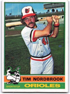 1976 Topps Tim Nordbrook Rookie Baltimore Orioles #252 | eBay
