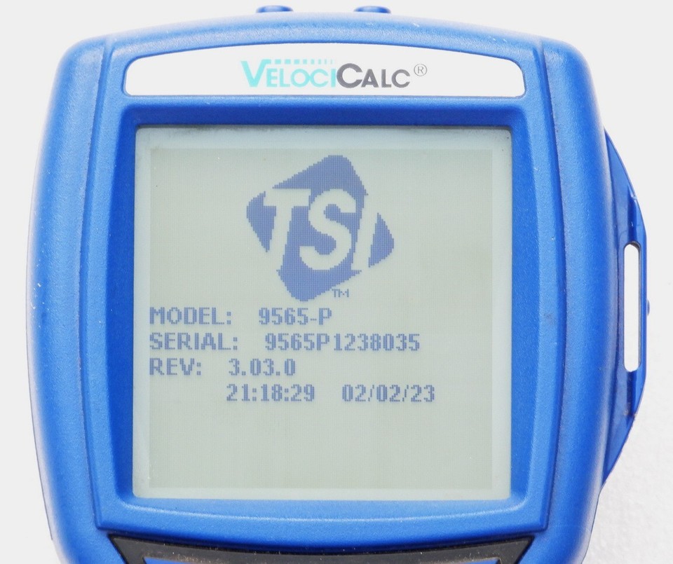 TSI 9565-P VELOCICALC PORTABLE MULTI FUNCTION VENTILATION DIGITAL METER ...