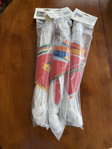 ( 3) - Grand Opening -evc Standard Pennant Flags: 9 in. x 12 in ...