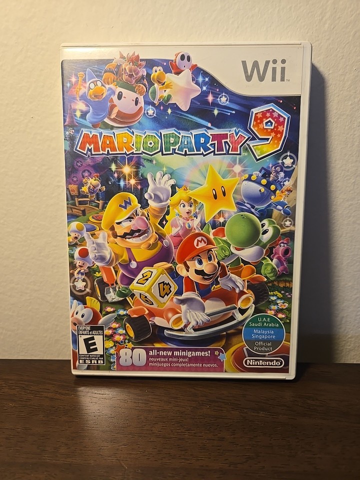 Nintendo Wii Console Bundle W/ Mario Party 9 603784367163| eBay