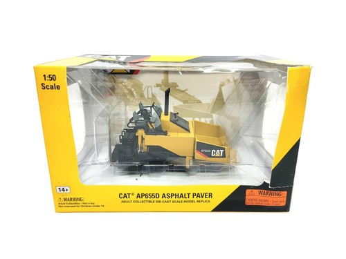 Caterpillar Cat AP655D Asphalt Paver - Norscot 1:50 Scale Model #55227 ...