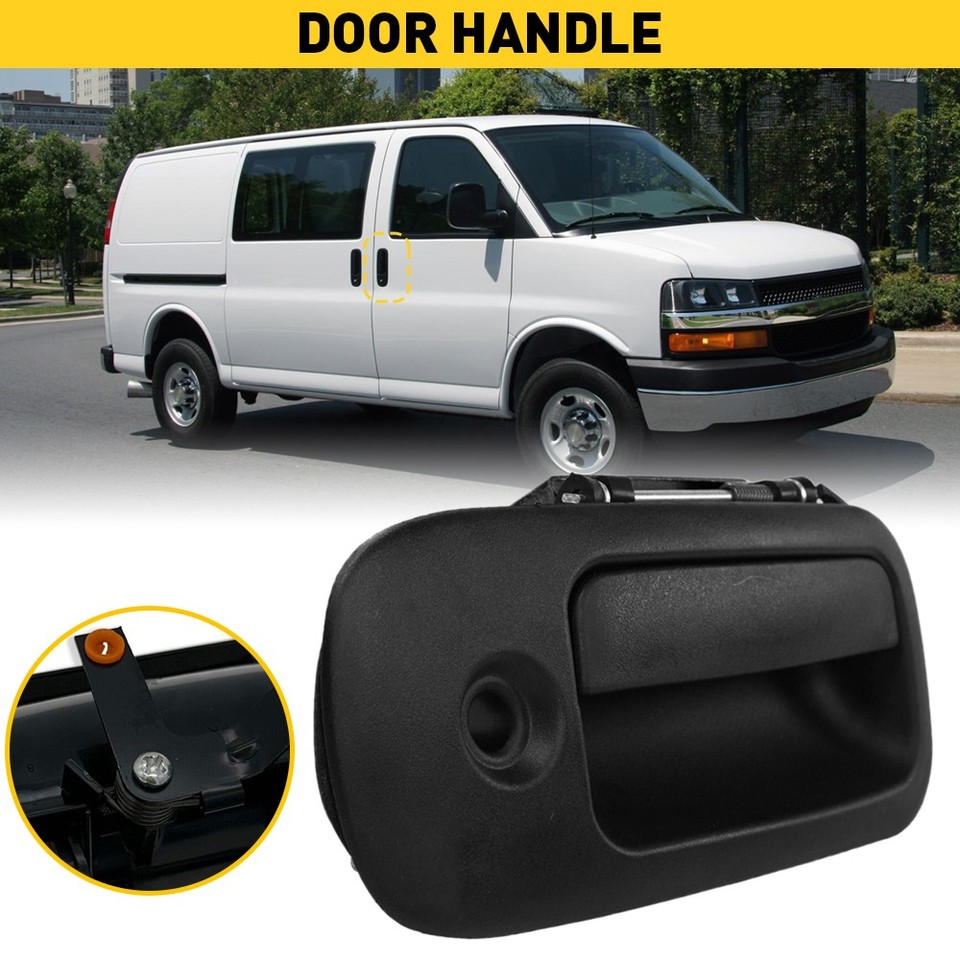 For GMC Chevy Express Van Outside Outer Exterior Door Handle Front ...