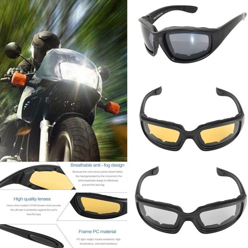 Cool Motorcycle Riding Glasses Scooter Sunglasses Protective Gears ...