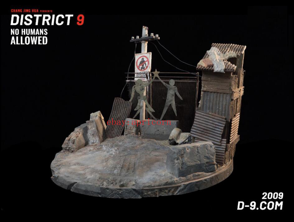 District 9 Prawns Scene Mecha CJH001 Statue Figure Collection Model ...