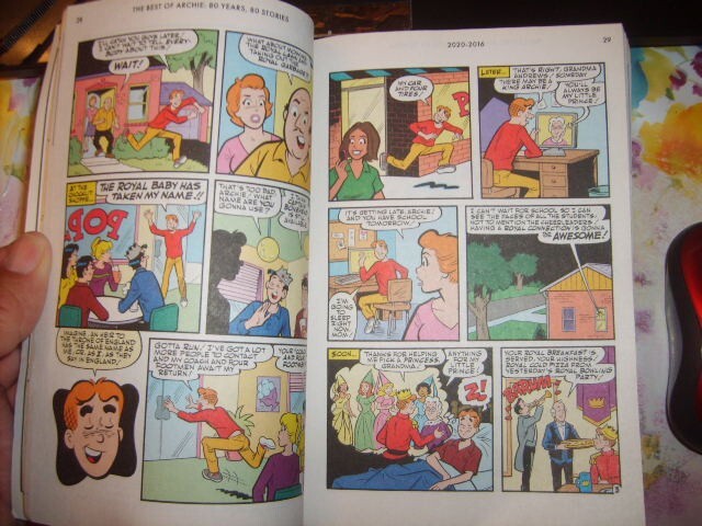 THE BEST OF ARCHIE COMICS~80 YEARS~80 STORIES~2021 G/C PAPERBACK BOOK ...
