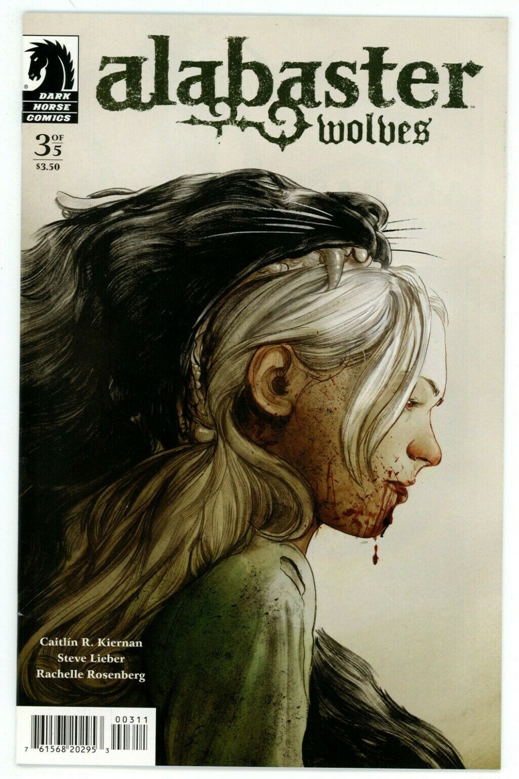Alabaster Wolves #3 2012 VF+ Dark Horse Comic by Caitlin R. Kiernan ...