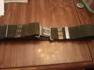 USGI Military ALICE Pistol WEB Belt Army Utility Duty LC-2 Medium Green ...