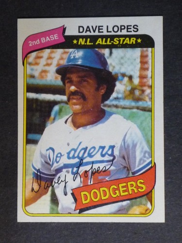 1980 Topps NL All Star Dave Lopes #560 Dodgers NM+ | eBay.de