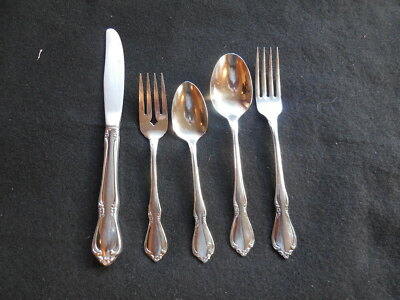 CHATEAU Oneida dinner knife fork salad soup spoon teaspoon Oneidcraft ...
