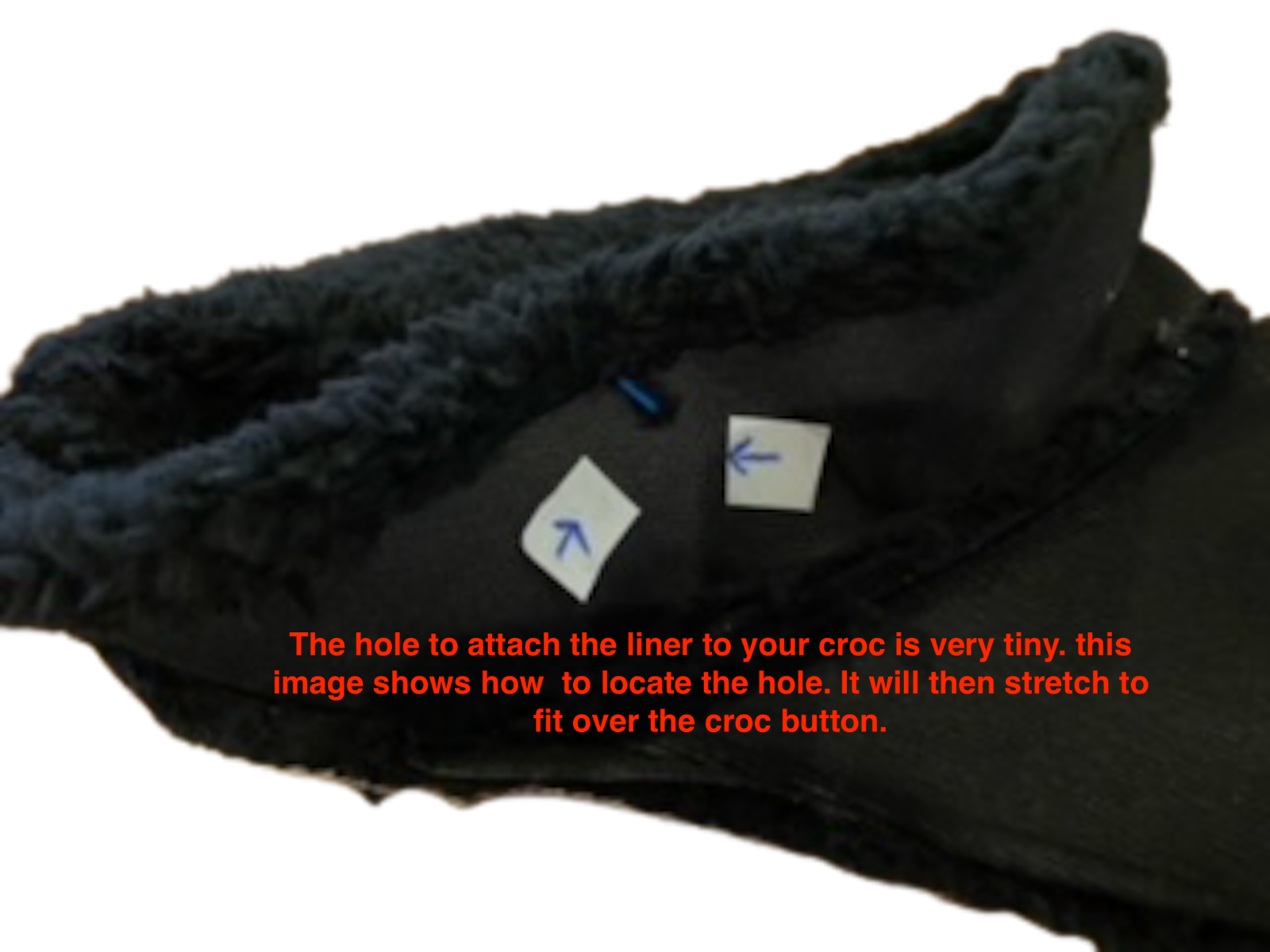 Replacement Furry Liners Insoles Inserts Mammoth for Crocs Slippers ...