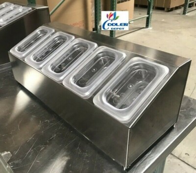 Concession Condiment Systems - Topping Container