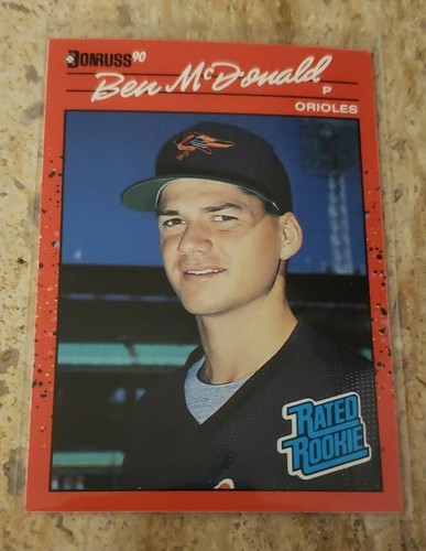 Donruss 90 Baseball Ben McDonald Error Card | eBay