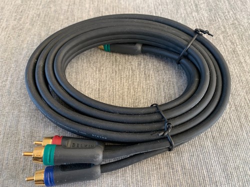 Belkin Pure AV 3 ft. Component Video Interconnect Cable 3-3 Gold RCA ...