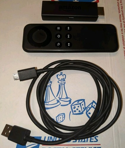 Amazon Fire TV Stick (1st Generation) Media Streamer - Black - W87CUN ...