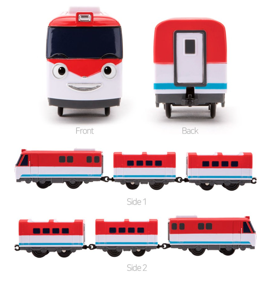 Titipo and Friends Electric Powered Train Series Titipo Korean Toy ...