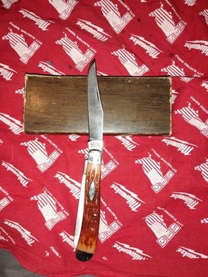 Collectible Camillus 844 U.S.A SWORD BRAND Trapper Pocket Knife NOS | eBay