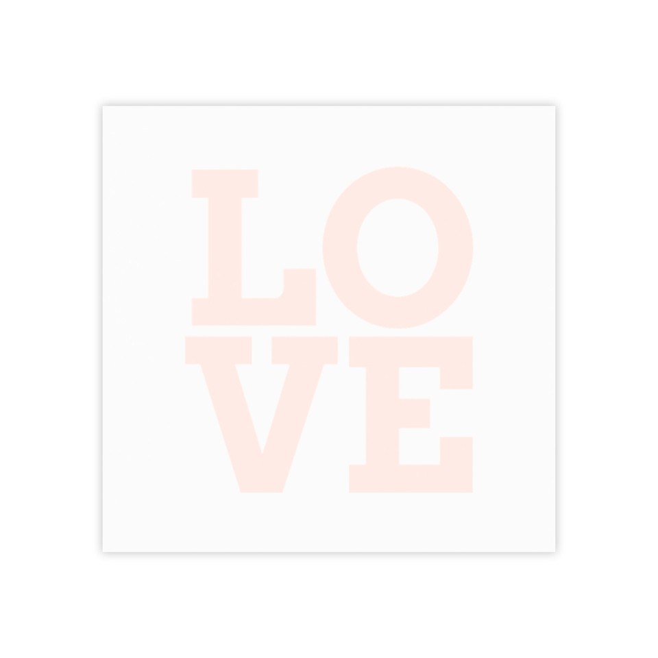 LOVE Block Letters Post-it Note Pads | Sticky Notes, Pastel Pink | eBay