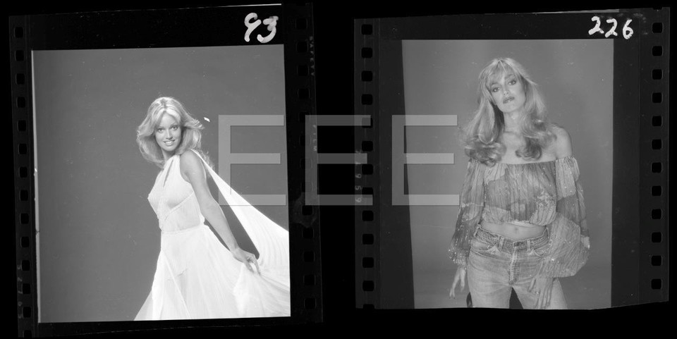 2 Susan Anton Movie Actress Model Harry Langdon Negative w/rights Lot ...