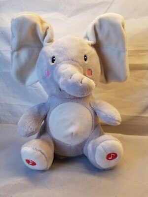Spark Create Imagine * Peek A Boo Elephant Plush * Toy * Music Ears ...
