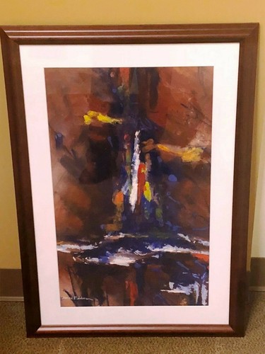 Original watercolor painting signed Artist Janice Edelman 21in X 30In ...