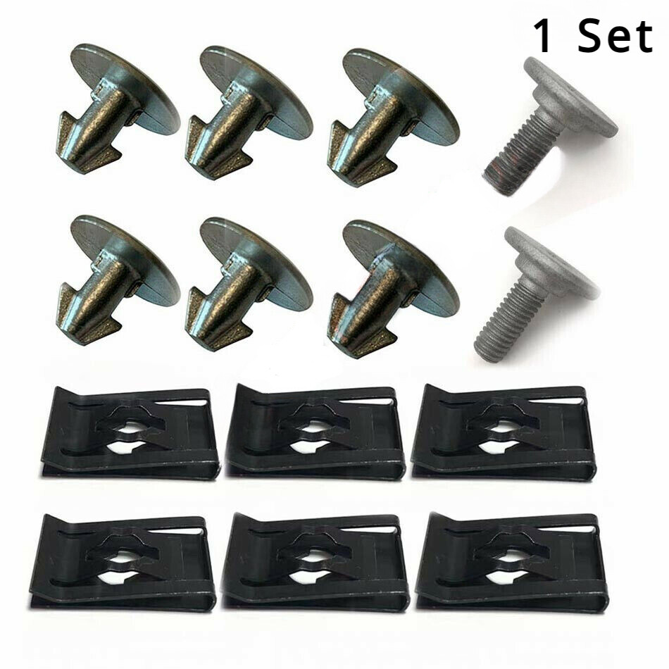1 Set Engine Lower Cover Pin Screw & Bolt & Access Clip For Honda CR-V ...