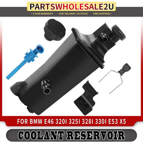 Radiator Coolant Overflow Expansion Tank Bottle Reservoir w/ Sensor for ...