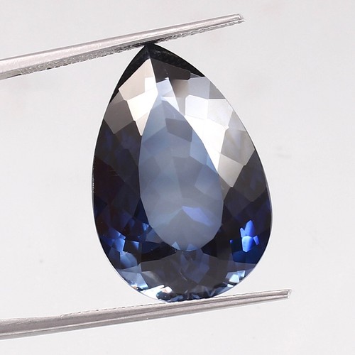Natural Flawless Ceylon Royal Blue Sapphire Pear Cut Loose Gemstone ...