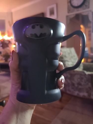 Six Flags Batman Black Hard To Find Mug/Cup #439g | eBay