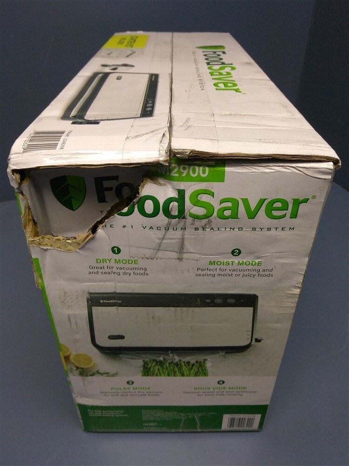 FoodSaver Vacuum Sealing System with Handheld Sealer Attachment FM2900 ...