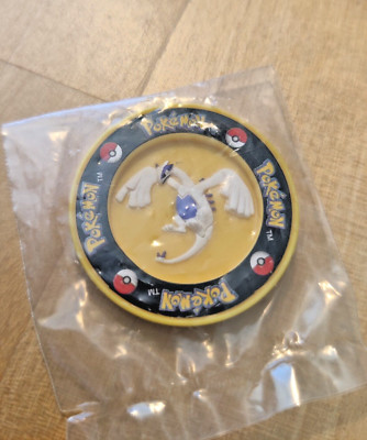 Pokemon The Movie 2000 Lugia Collectable Plastic Coin Sealed Rare ...