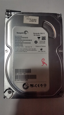 Disque dur 160 Go Seagate ST3160318AS 3,5" (SATA II, 6 Go/s, 8 Mo, 7200 ...