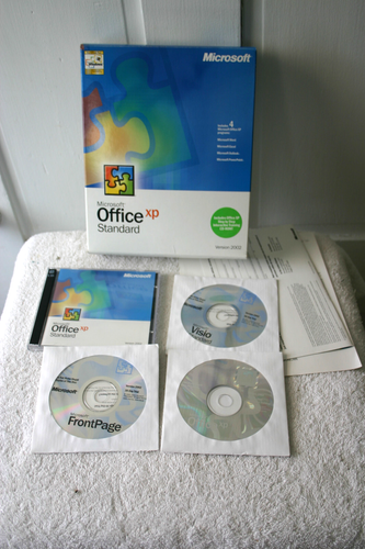 Microsoft Office XP Standard Version 2002 Big Box with Key | eBay