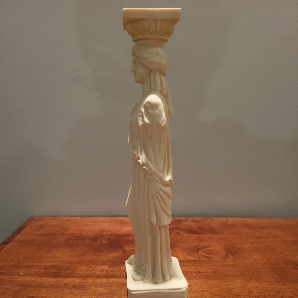 Caryatid Erechtheion Acropolis Athens Female Greek Statue Sculpture ...
