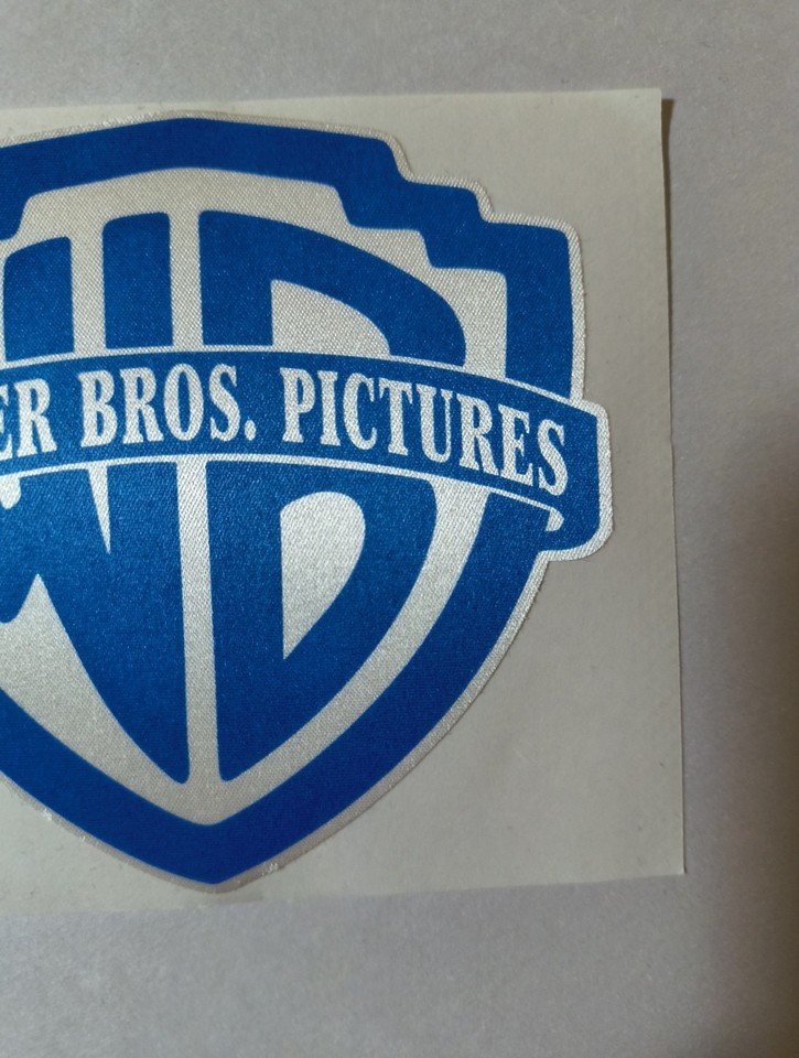 Warner Shield logo sticker Japan Warner Bros. 8 cm × 7.5 cm | eBay