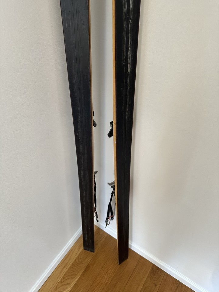 Rare Vtg Dynamic VR17 194cm Skis w/ Salomon Bindings | eBay