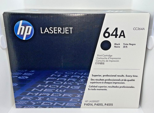 HP 64A CC364A LaserJet Toner Cartridge Genuine New In Sealed Box ...