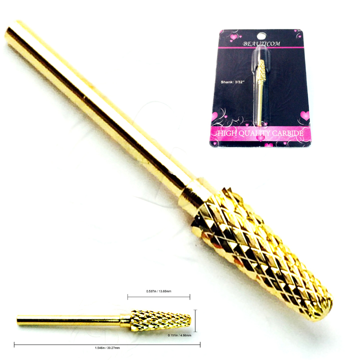 Nail Machine Drill Bits - Carbide 2-Way Fine 3/32" manicures, salon ...